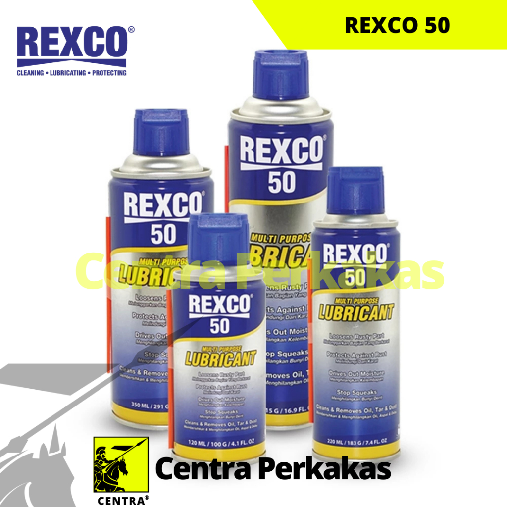 Jual REXCO 50 LUBRICANT Pelumas Anti Karat Penetrating Oil Serba Guna ...