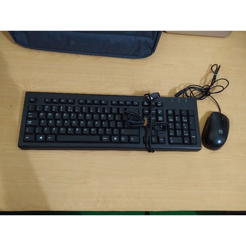 Jual Keyboard Mouse Buildup Merek HP 2nd | Shopee Indonesia