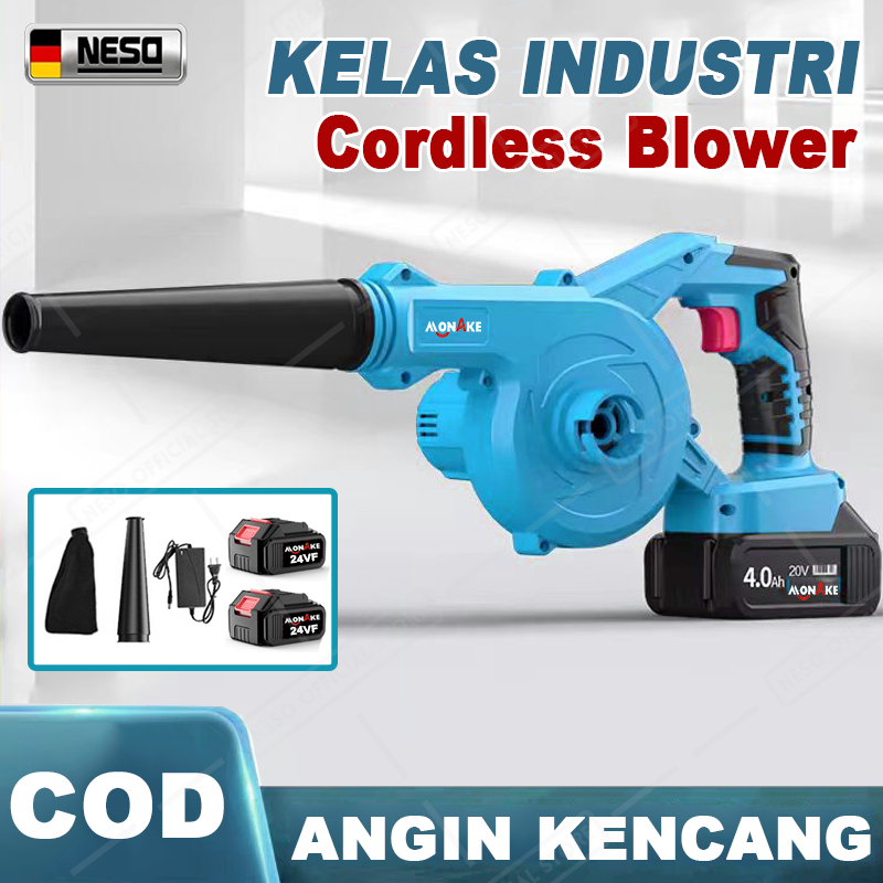 Jual Mesin Blower Tangan Baterai Cordless Cleaner Wireless Blower Dust ...