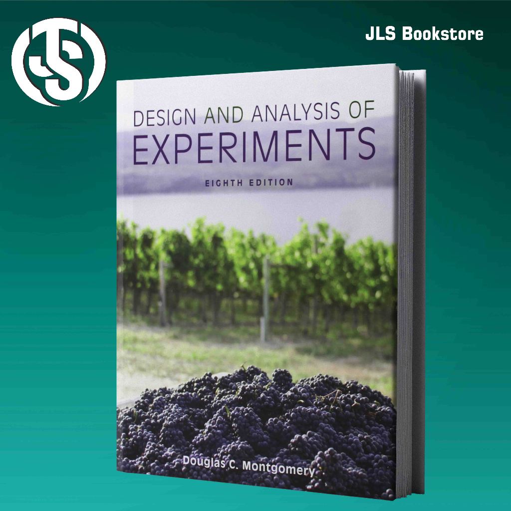 Jual Design And Analysis Of Experiments Eighth Edition Douglas C Montgomery Shopee Indonesia