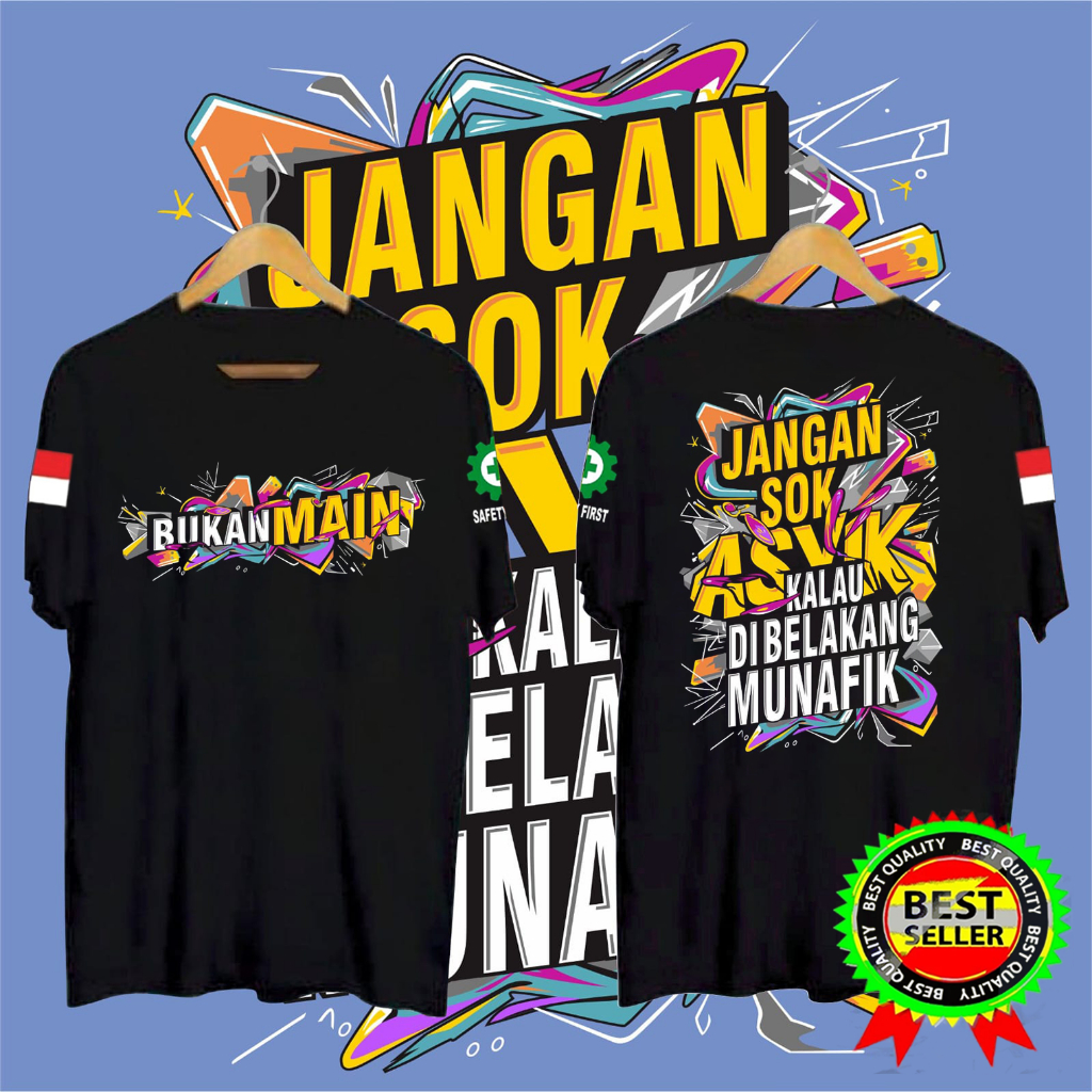 Jual KAOS PRIA JANGAN SOK ASIK | SIMPLE, DINAMIS, DAN MEMBERIKAN KESAN ...