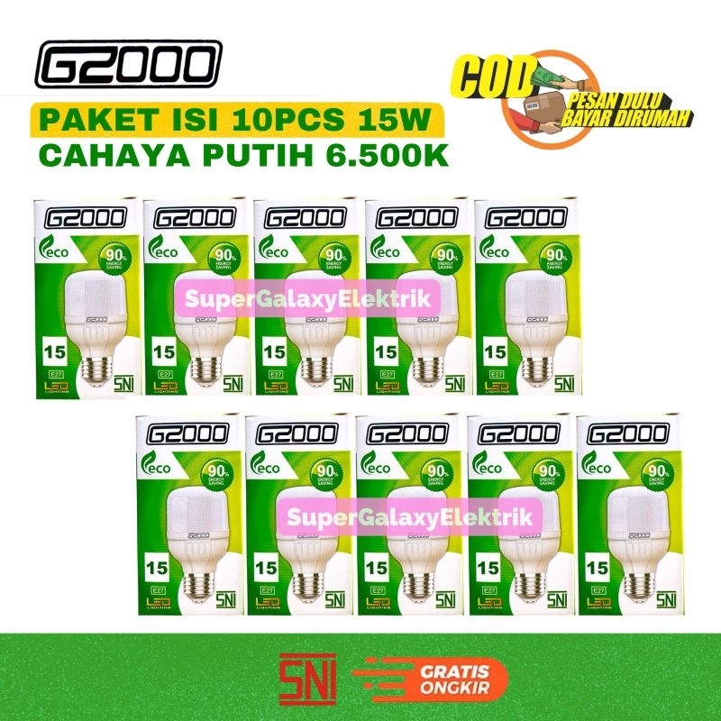 Jual Paket Usaha Lampu Led G2000 15Watt/Paket Usaha/Lampu led kapsul | Shopee Indonesia