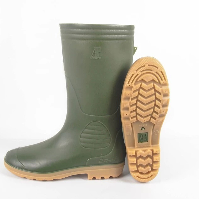 Jual PROMO!!!Sepatu Boot Tinggi AP 9506 AP Boots Hijau Karet Lokal Anti ...
