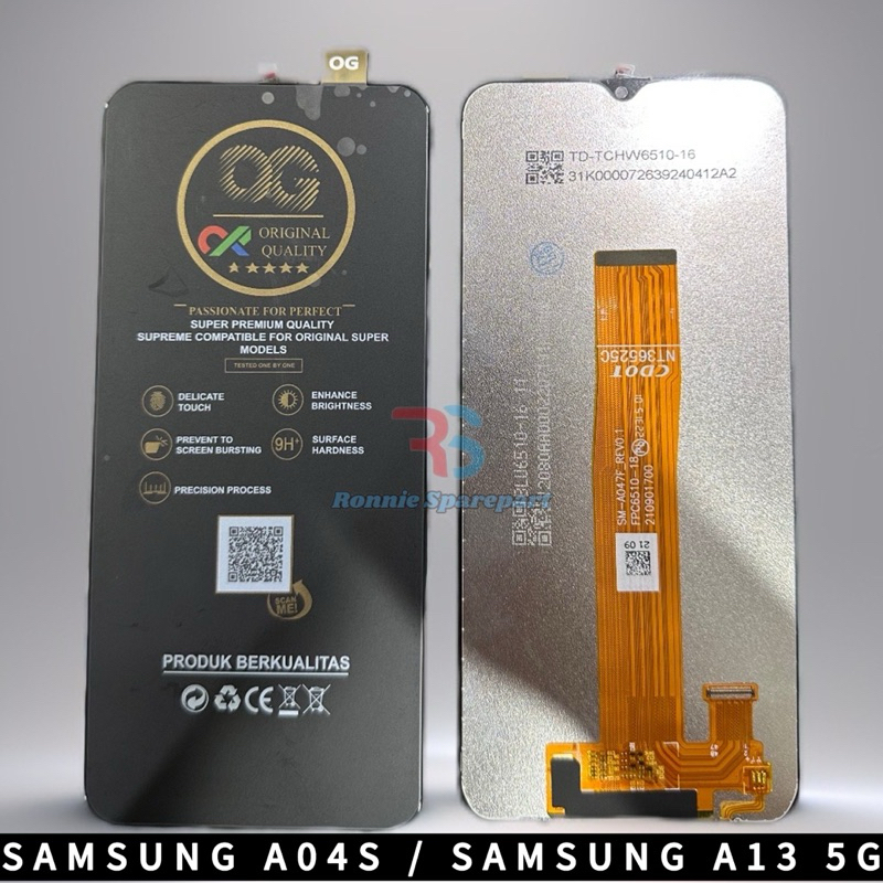 Jual LCD TOUCHSCREEN SAMSUNG A04S / SAMSUNG A13 5G / A047 A136 - OG SUPER ORI COMPLETE | Shopee ...