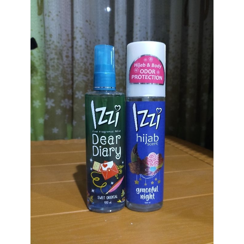 Jual izzi hijab scant/dear diary 100ml | Shopee Indonesia