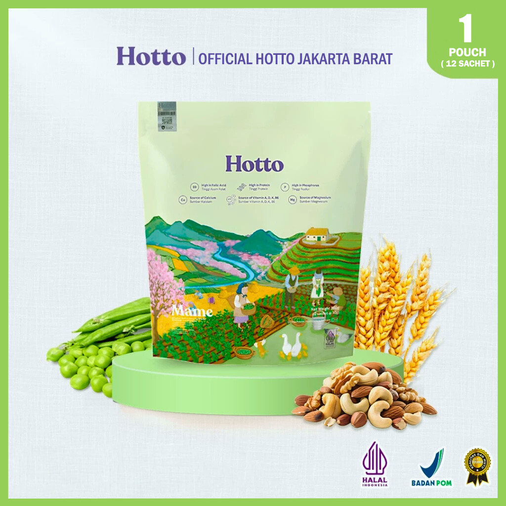 Jual Hotto Mame Protein Multigrain With Edamame 1POUCH | Shopee Indonesia