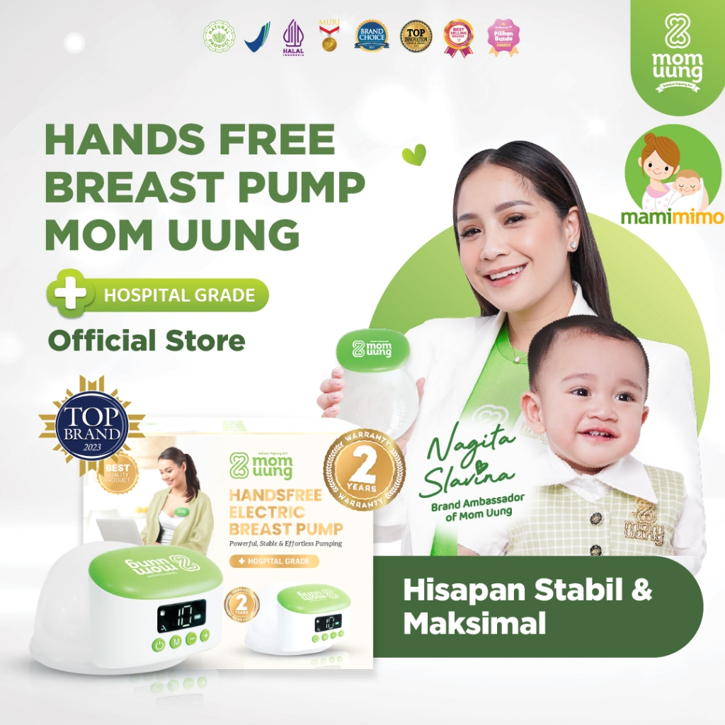 Jual FS BREAST PUMP MOM UUNG Hospital Grade Pompa Asi MOMUUNG Portable ...