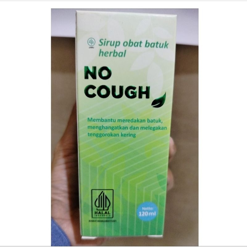 Jual Sirup Obat Batuk Herbal No Cough Syrup 120 ml | Shopee Indonesia