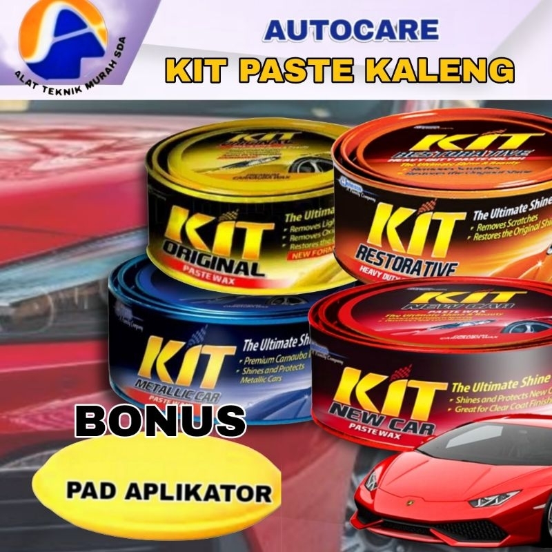 Jual Kit Paste Restorative 225 gr - Kit Paste Wax Metallic Original 225 ...