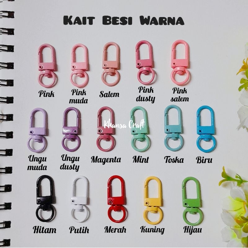 Jual Kait Besi/Gantungan kunci Warna | Shopee Indonesia