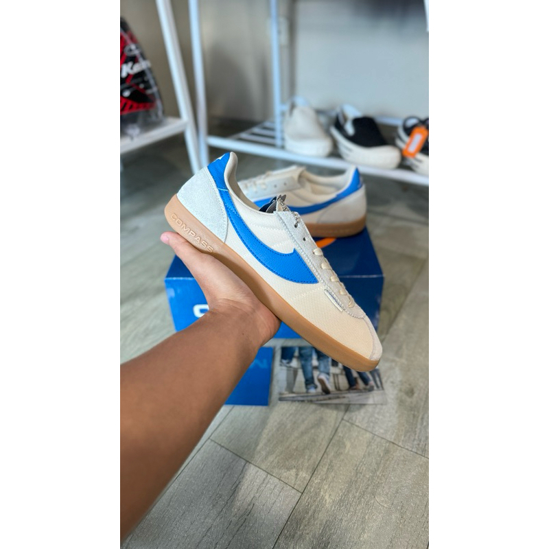 Jual [ ORIGINAL 100% ] SEPATU COMPASS TRIBUNE WHITE BLUE LIMITIED ...