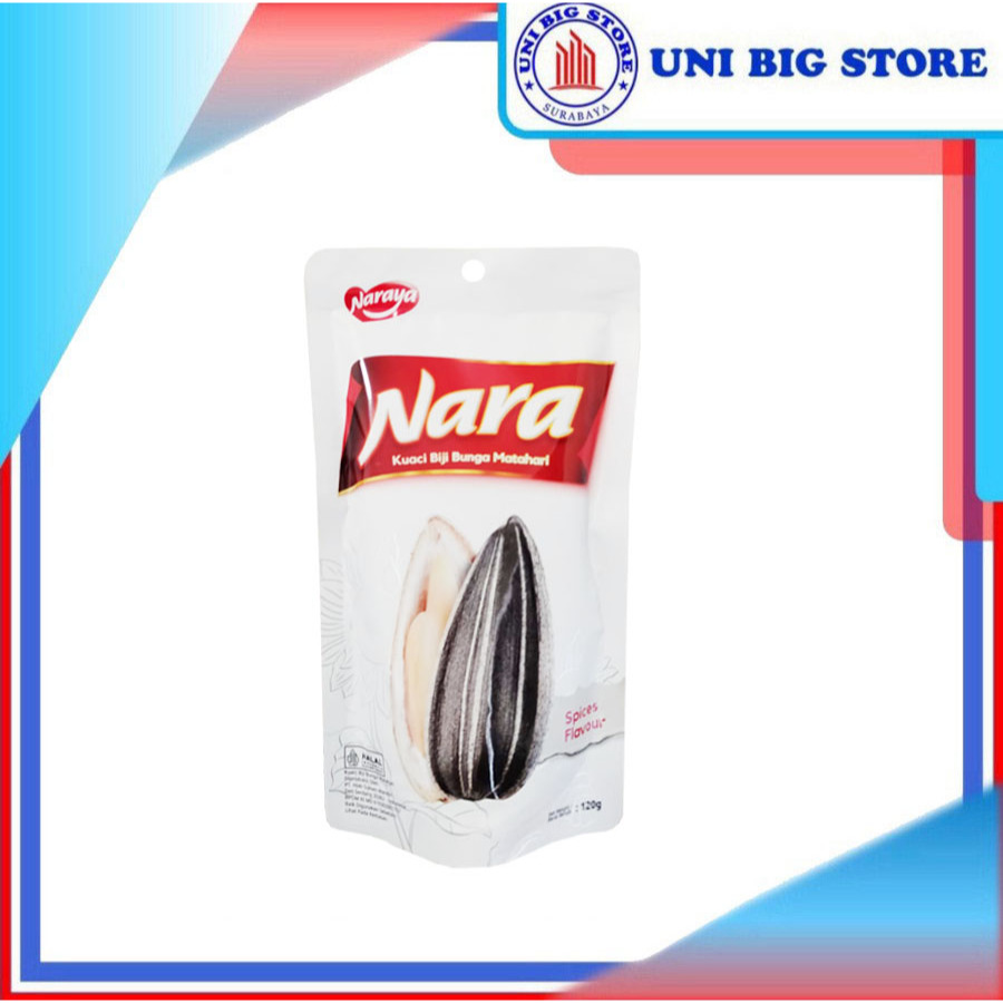 Jual Naraya Nara Kuaci Spices 120 gr Kwaci Biji Bunga Matahari | Shopee ...