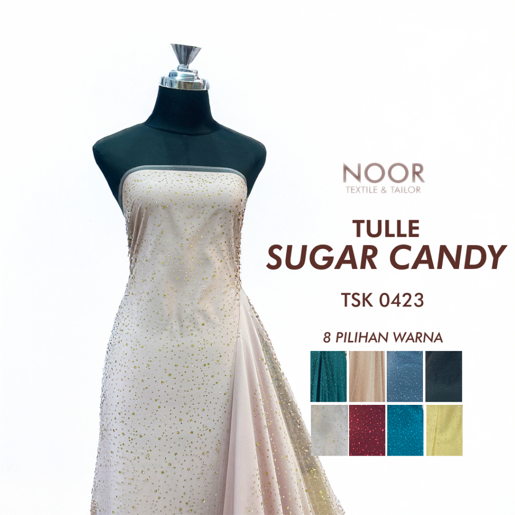 Jual Tulle Sugar Candy | Raindrop Tulle | Tulle Salju | 8 Warna | Shopee Indonesia
