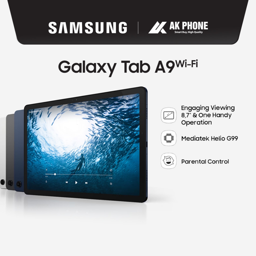 Jual Samsung Galaxy Tab A9 Wi-Fi 4/64GB Garansi Resmi (AK PHONE JAMBI ...