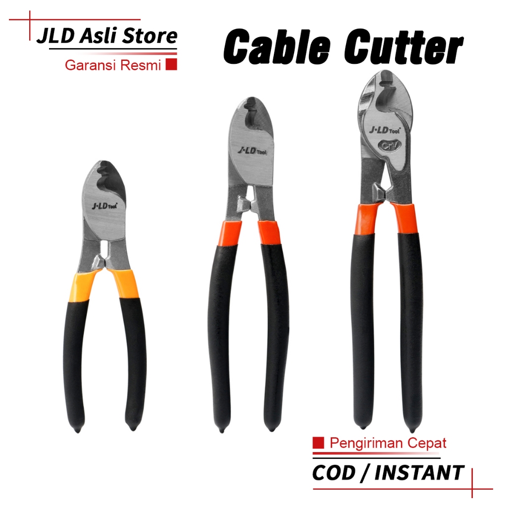 Jual JLD Cable Cutter Multi 6/8/10inch Tang Potong Kabel Alat Pemotong ...