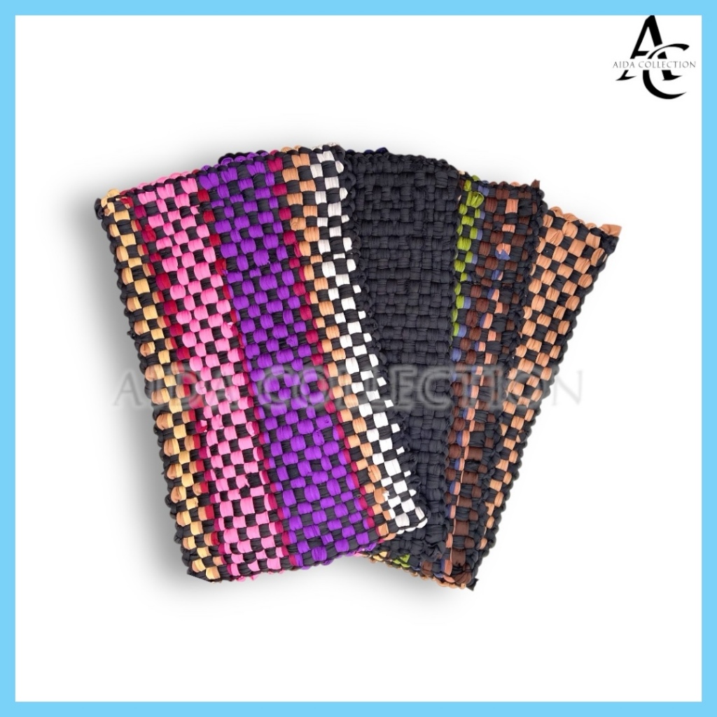 Jual Keset Anyam Tebal / Keset Kaki 60 x 40 Bahan Kain Tebal Buatan ...