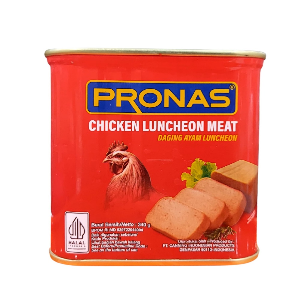 Jual Pronas Chicken Luncheon Meat 340gr – Daging Ayam Blok Serbaguna ...