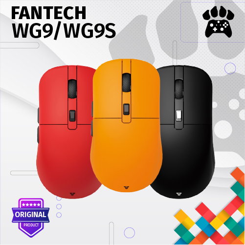 Jual Mouse Gaming Wireless Fantech WG9 Kanata Wireless RGB Macro WG9 ...