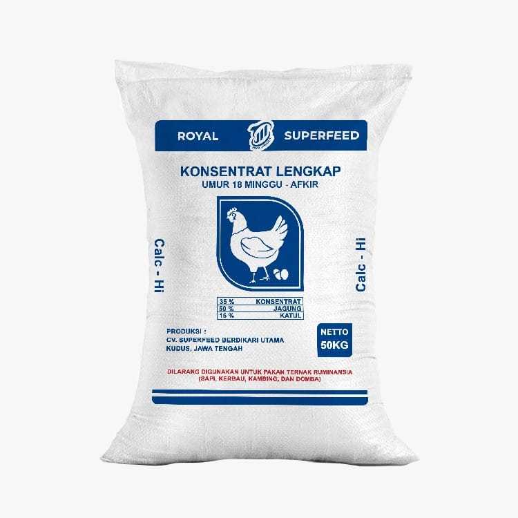 Jual Konsentrat Ayam Petelur (Layer) Dewasa/Produksi, 1 kg, Royal ...