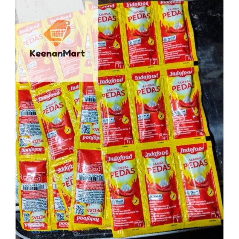 Jual Indofood Sambal Pedas Sachet (36 pcs) | Shopee Indonesia