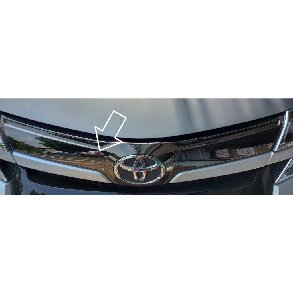 Jual Moulding Radiator Grille Toyota Avanza. Original 53121-BZ550 ...