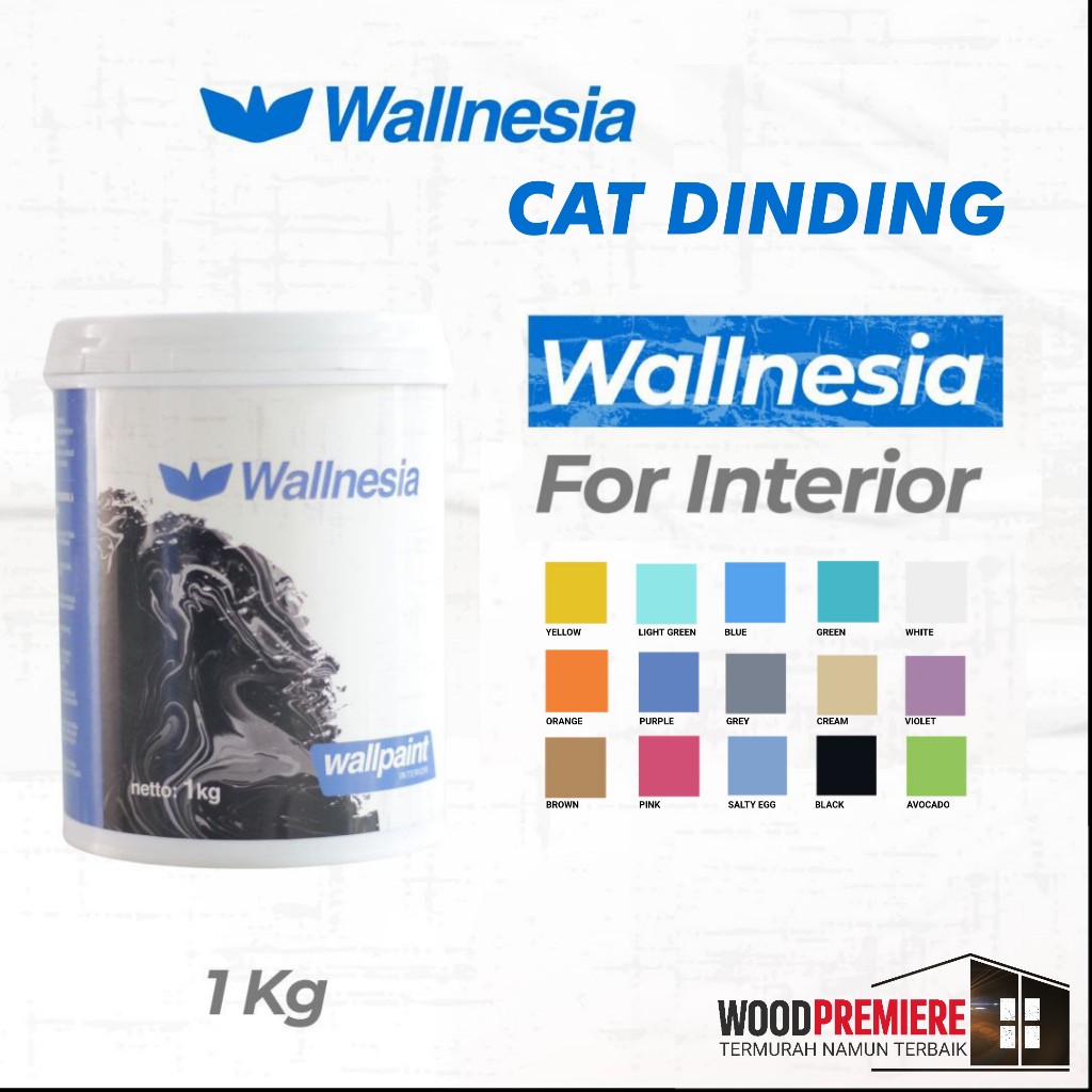 Jual Cat tembok interior kamar anti jamur anti lembab cepat kering ...