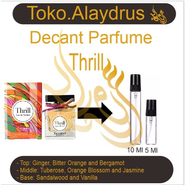 Jual Decant Parfume Thrill 2 ml 5 ml 10 ml By Pendora EDP | Shopee ...