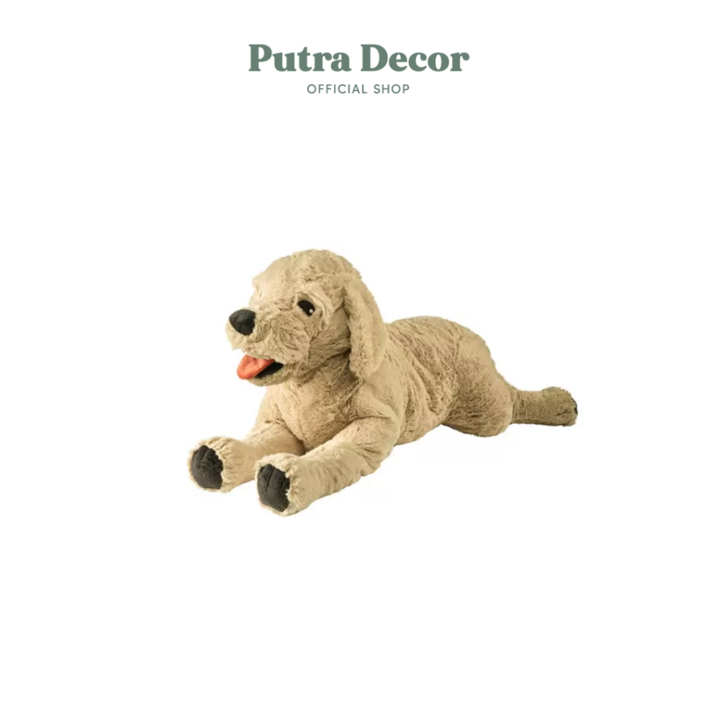 Jual GOSIG GOLDEN Boneka anjing golden retriever uk 70 cm, boneka anak ...