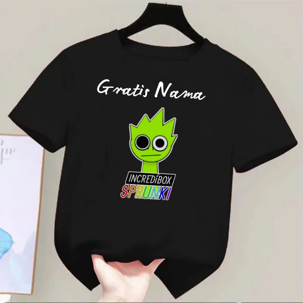Jual Kaos anak Sprunki/kaos sprunki/kaos gambar sprunki/varian gambar ...