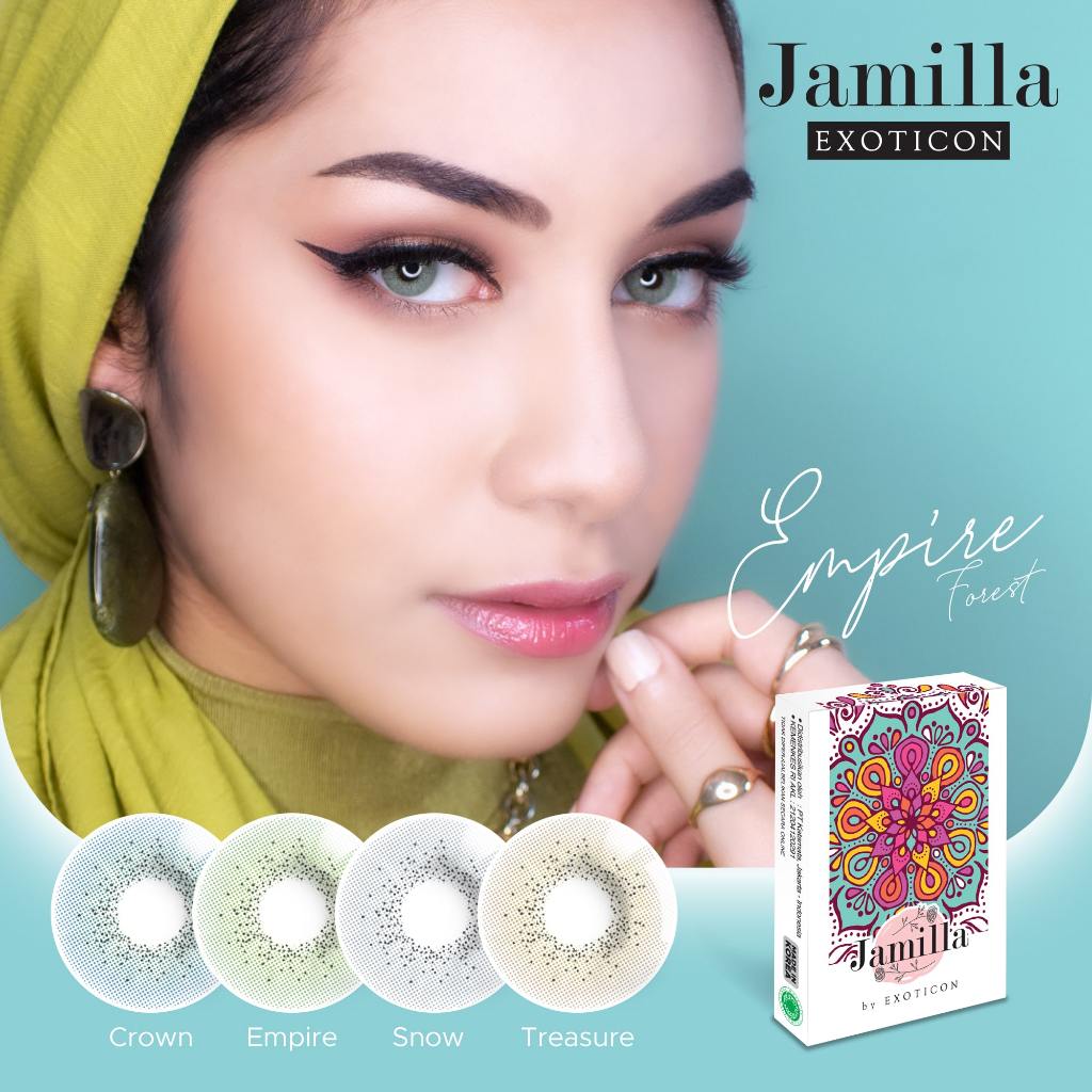 Jual Jamilla by Exoticon DIA 14.5mm Softlens Normal s/d -300 | Shopee ...