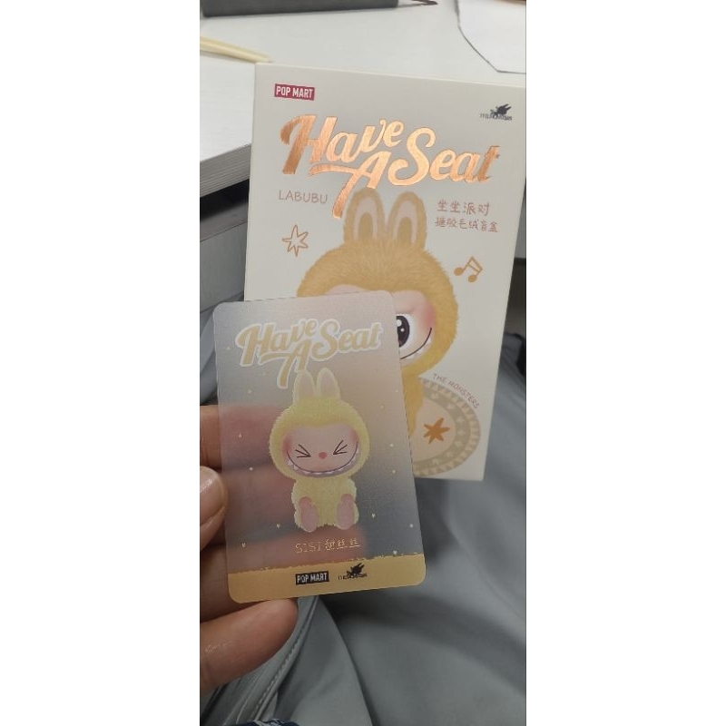 Jual Labubu Have A Seat original Popmart 1000% warna kuning (Sisi ...