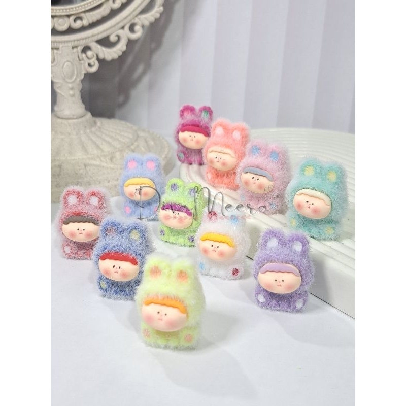 Jual (1 pcs) Boneka Popmart mini Labubu bulu figure | Shopee Indonesia