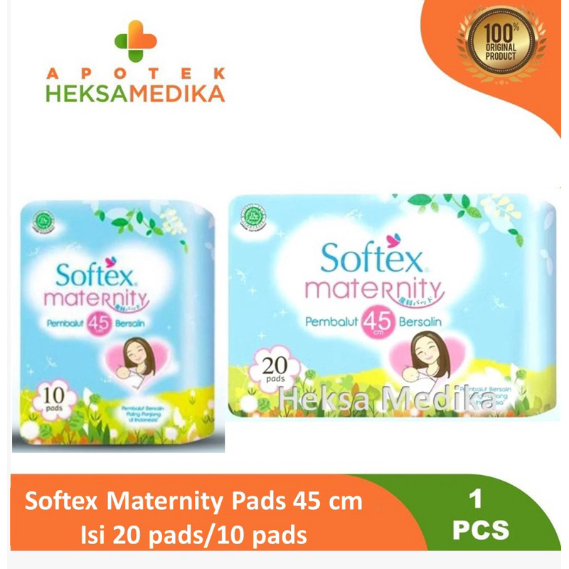 Jual Softex Maternity pads /pembalut bersalin isi 20 pads/10 pads ...