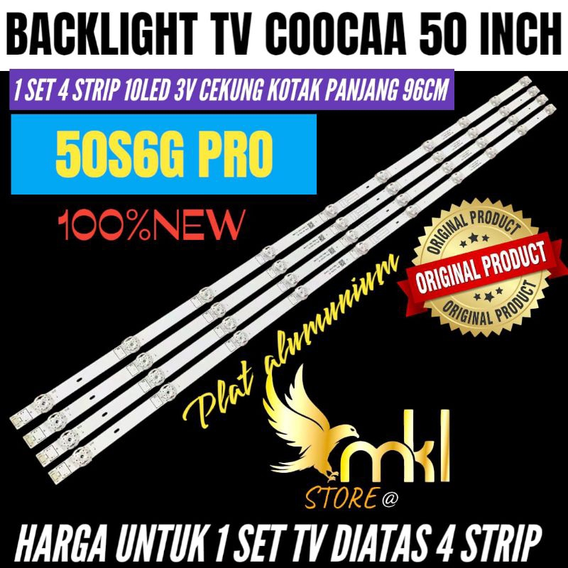 Jual BACKLIGHT TV LED COOCAA 50 INCH 50S6G PRO BACKLIGHT TV COOCAA 50 INCH | Shopee Indonesia