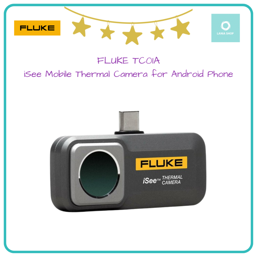 Jual FLUKE TC01A - iSee Mobile Thermal Camera for Android Phone ...