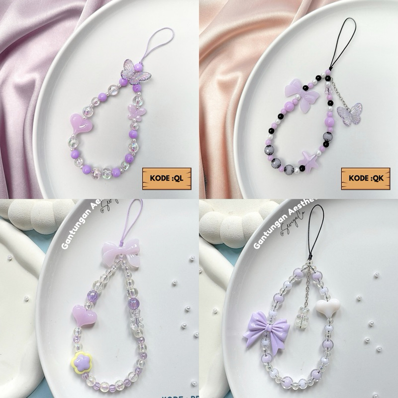 Jual Gantungan hp manik-manik/strap hp beads lucu kekinian/phone strap ...