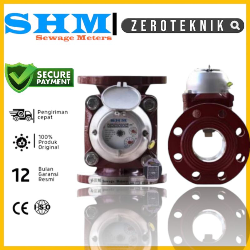 Jual SHM Flowmeter Air Limbah/Flow Meter Air Kotor 2 inchi | Shopee ...