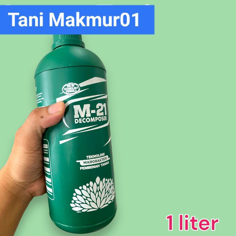 Jual M21 Decompser Dekomposer 1Liter Mikroorganisme Mikrobakteri ...