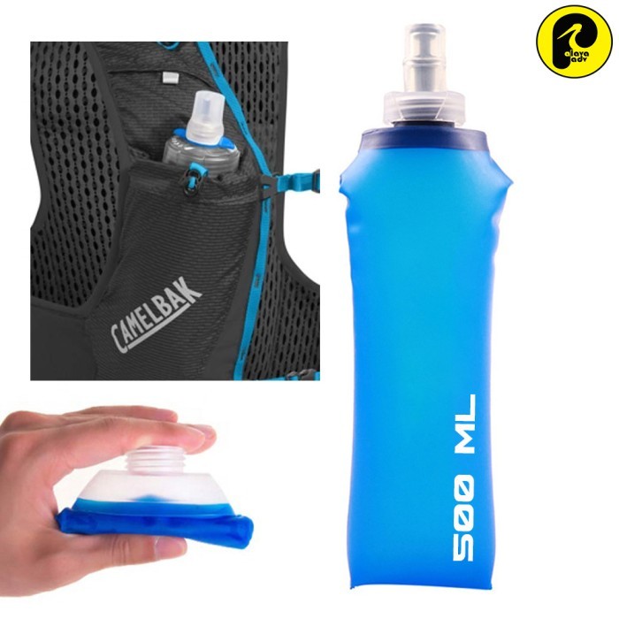 Jual BOLRAN Botol Minum running vest Soft Flask Foldable Sport Water ...