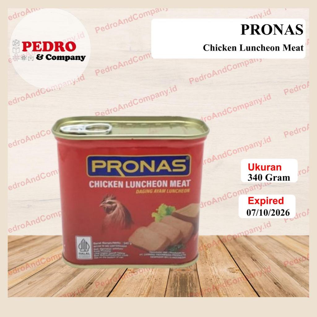 Jual Pronas Chicken Luncheon Meat 340 gram daging ayam luncheon daging ...