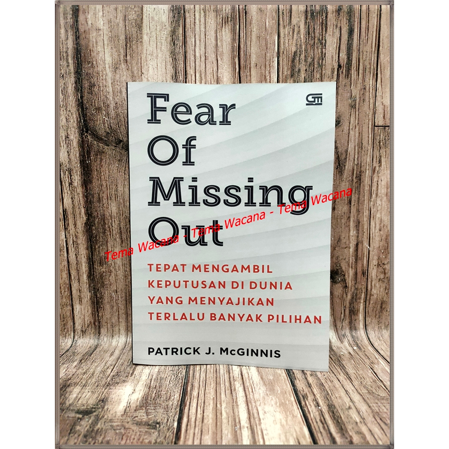 Jual Buku Fear Of Missing Out - Patrick J McGinnis (Indonesia) | Shopee Indonesia