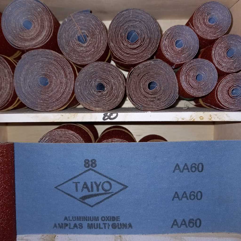 Jual Ltech.AMPLAS TAIYO 88 - 1 METER / AMPLAS KAYU GRID 80, 100, 120 ...