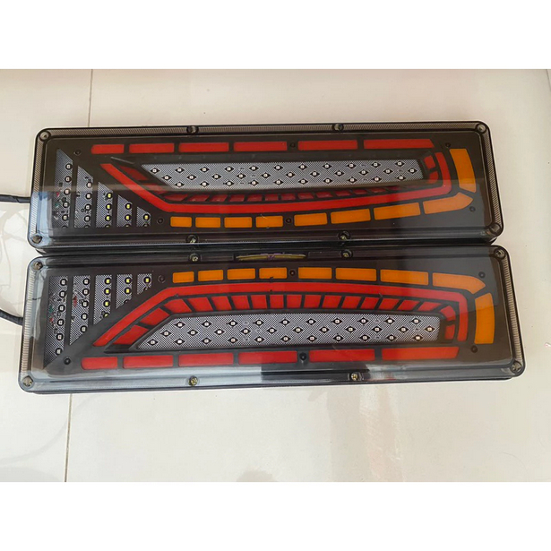 Jual Stop Lamp Truk Starry 46 CM Lampu Belakang Truk 12V-24V Lampu Rem ...