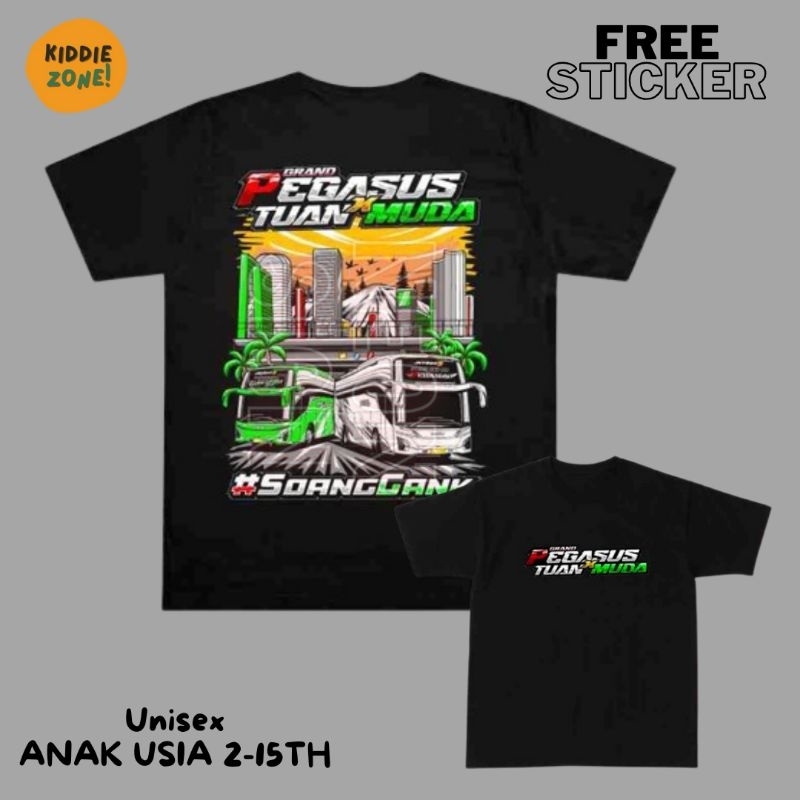 Jual Baju Bus Grand Pegasus X Tuan Muda JetBus 5 Kaos Bus Mania Anak Free Sticker | Shopee Indonesia