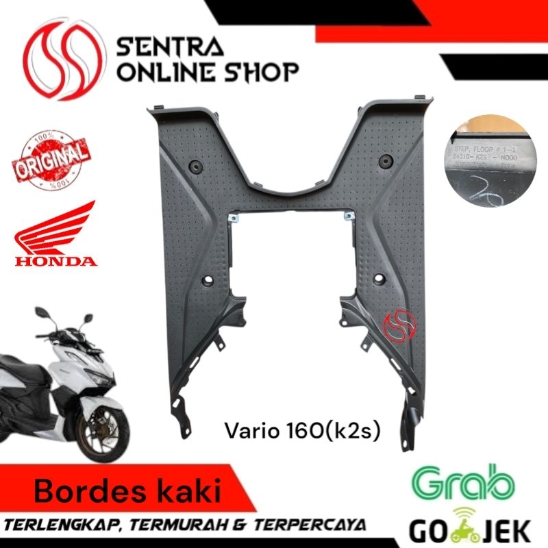 Jual Bordes kaki injekan step floor vario 160 K2S original | Shopee Indonesia