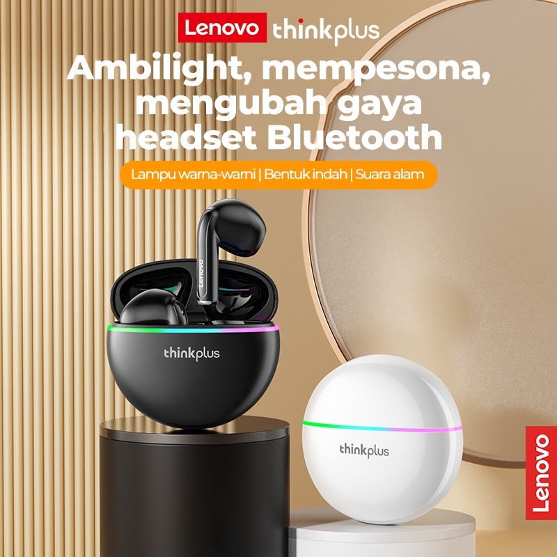 Jual Lenovo XT97 Tws Earphone Bluetooth LED Light Tahan Air HIFI dengan Mikrofon headset Gaming ...