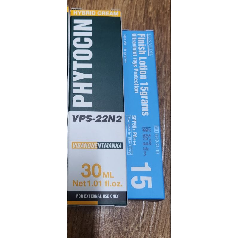 Jual VQM Phytocin Cream 30 ml Full size tube 30 ml 1 + CONAPIDIL FINISH ...