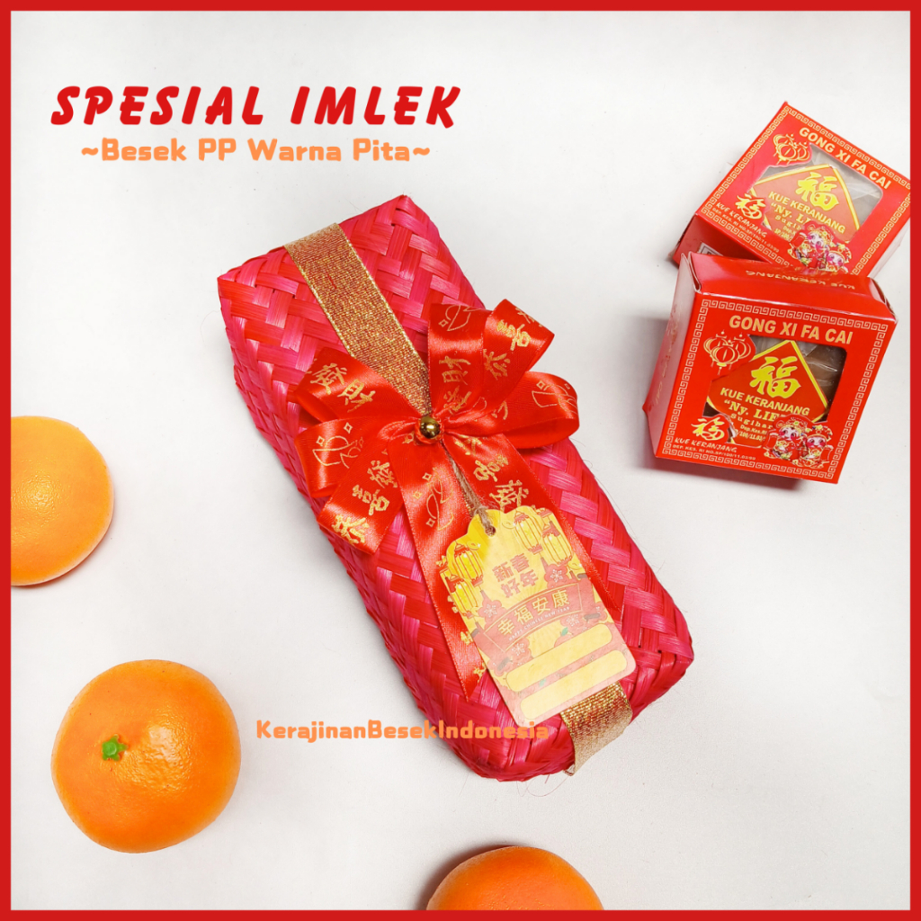 Jual SPESIAL BOX HAMPERS EDISI IMLEK 2025 CNY BONUS TAG Shio Ular ...
