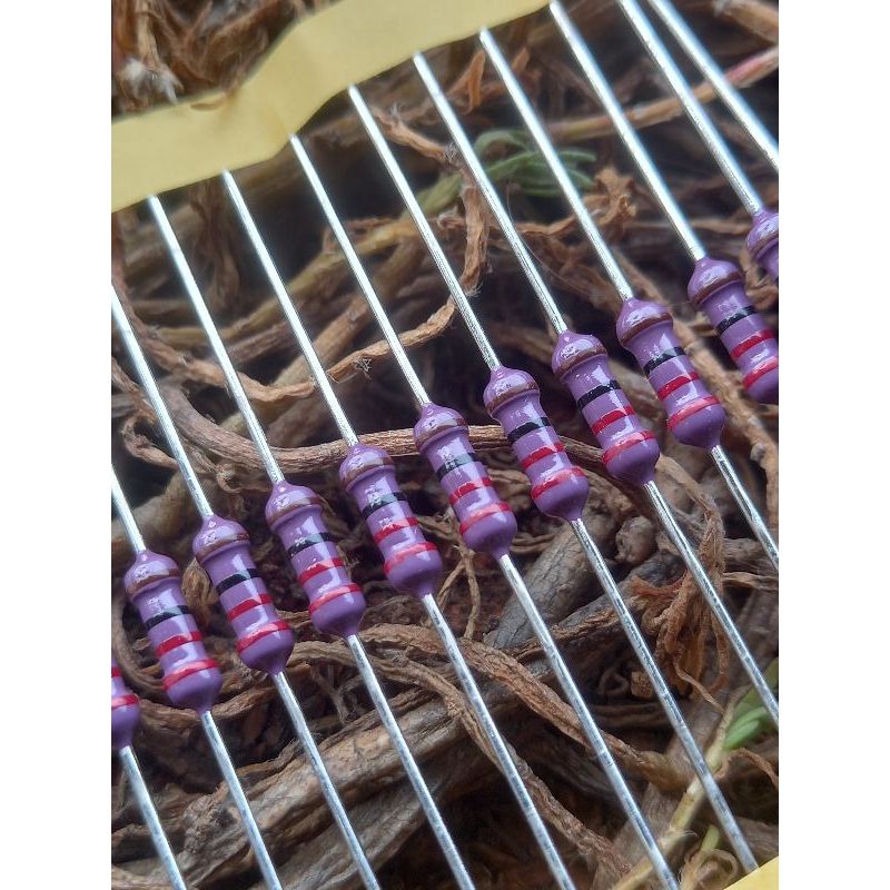 Jual resistor 22 ohm unggu 1/2wat zero harga 50pcs | Shopee Indonesia