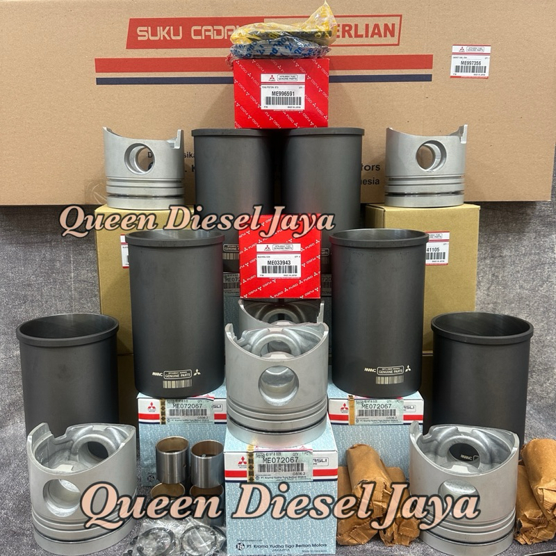 Jual Paket Overhaul / Paket Liner Set / Liner + Piston Assy + Ring Piston + Bushing Conrod ...